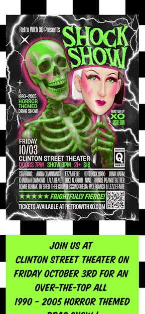 SHOCK SHOW - RETRO WITH XO